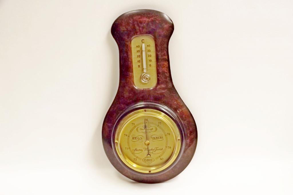 Optik Enbeco Meterologi barométer hőmérővel - Soós Fotó